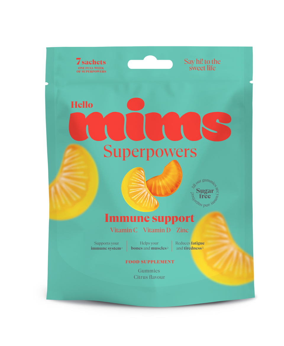 MIMS · Täglich zuckerfreie Gummibärchen mit kraftvollen Vitaminen ...